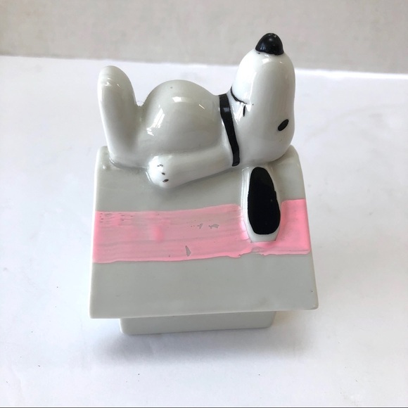 Accents | Small Ceramic Snoopy Box | Poshmark